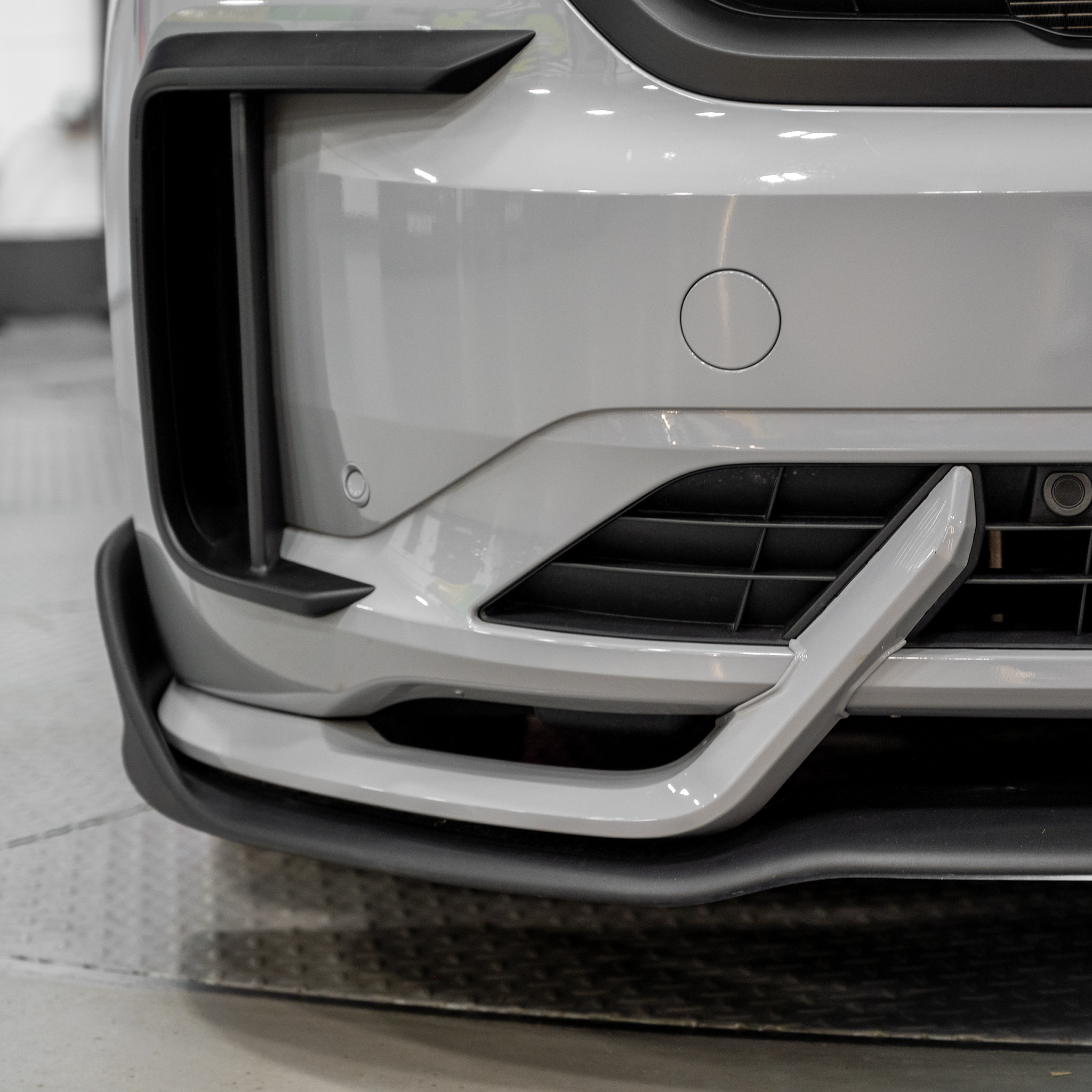 LV-RF™ Front Chin and Splitter -TÜV-Certified for Ford Transit Custom ...