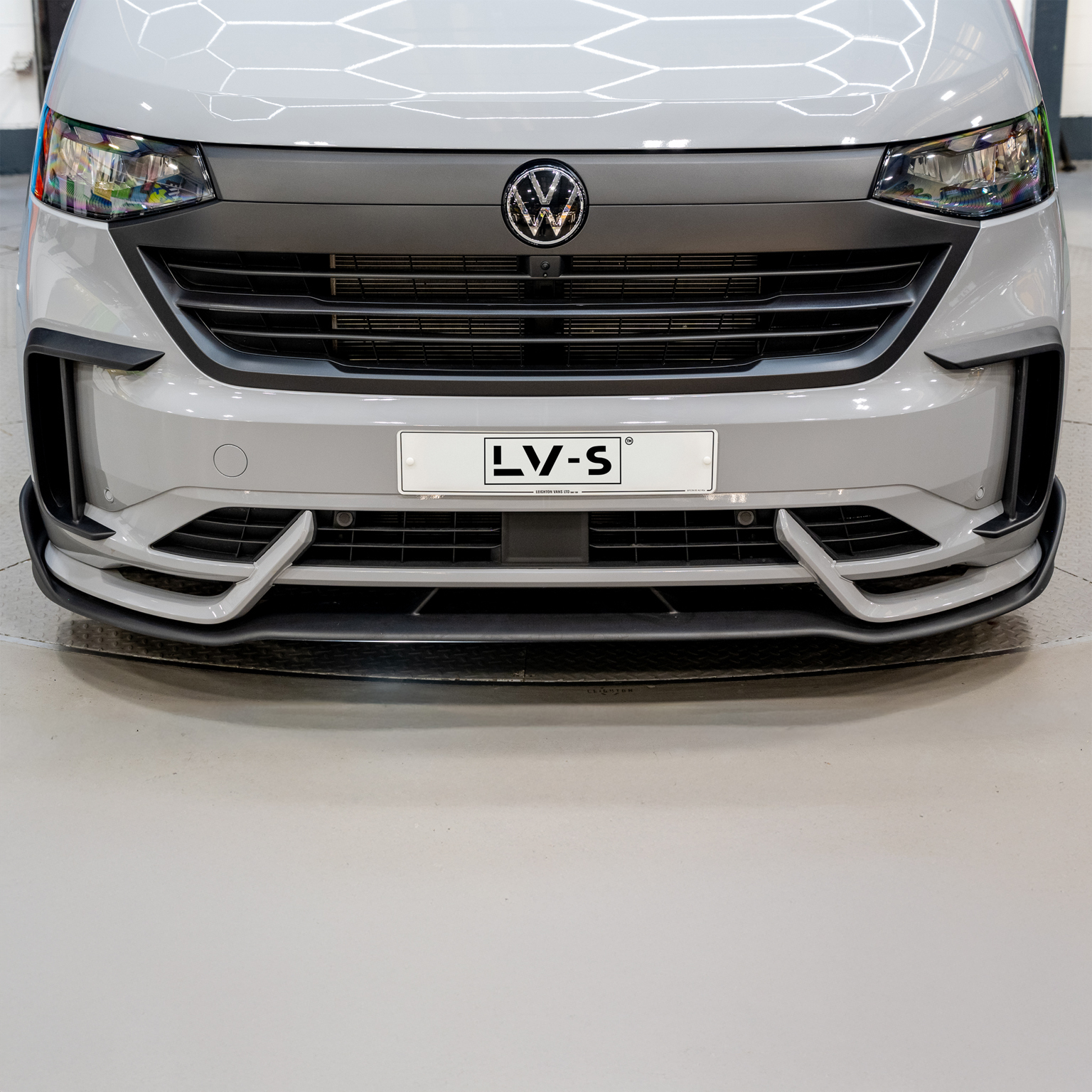 LV-RF™ Front Chin and Splitter -TÜV-Certified for Ford Transit Custom ...